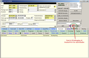 Studentweb | Felles studentsystem - Ansatt - minside